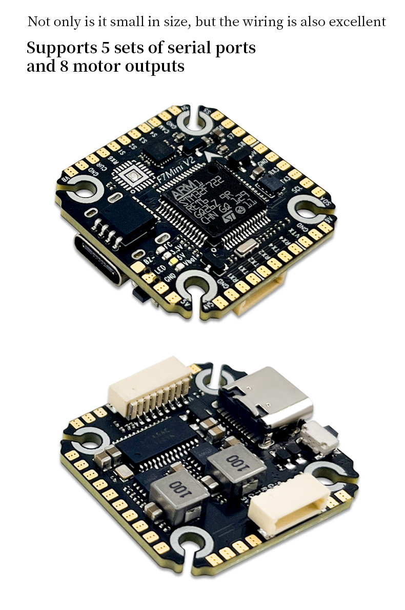 Aocoda-RC F722MINI V2 Flight Controller MPU6500 OSD Barometer 16M ...